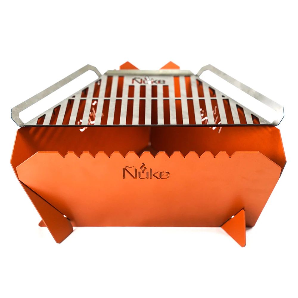 Nuke 300 Fire Pit Grill - Folds Flat Firepit & Grill | Buy at GW STORE ...