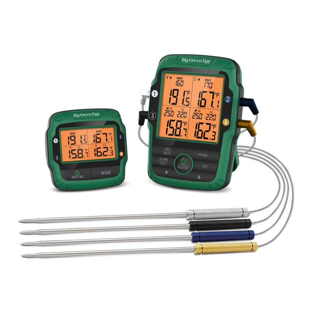 Big Green Egg 128003 - 4 Probe Meat Thermometer | Buy at GW STORE — GW ...