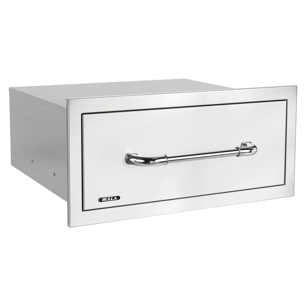 Bull 19980 Large Single Stainless-Steel Drawer | Buy at GW STORE — GW Store