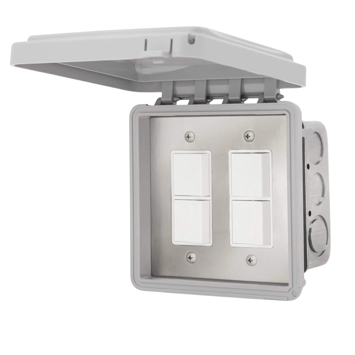 Infratech Dual Duplex Stack Switch w/ Cover | Buy at GW STORE — GW Store